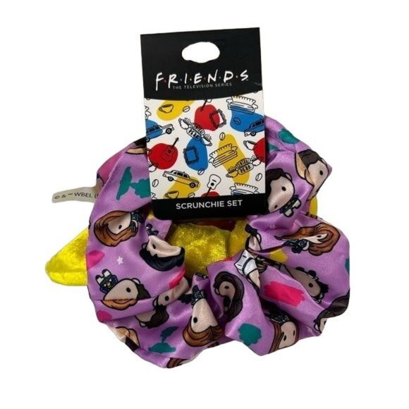 FRIENDS | Accessories | New Friends Tv Show Set Of 3 Scrunchies | Poshmark
